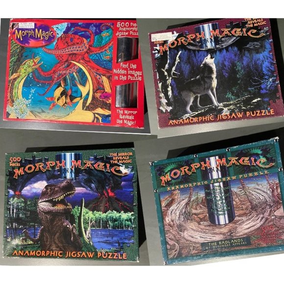 Morph Magic Anamorphic | Games | Morph Magic Anamorphic Jigsaw Puzzles ...